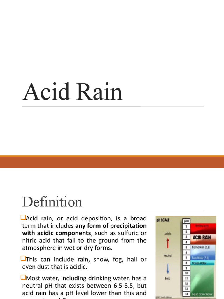 Acid Rain | PDF | Greenhouse Effect | Greenhouse Gas