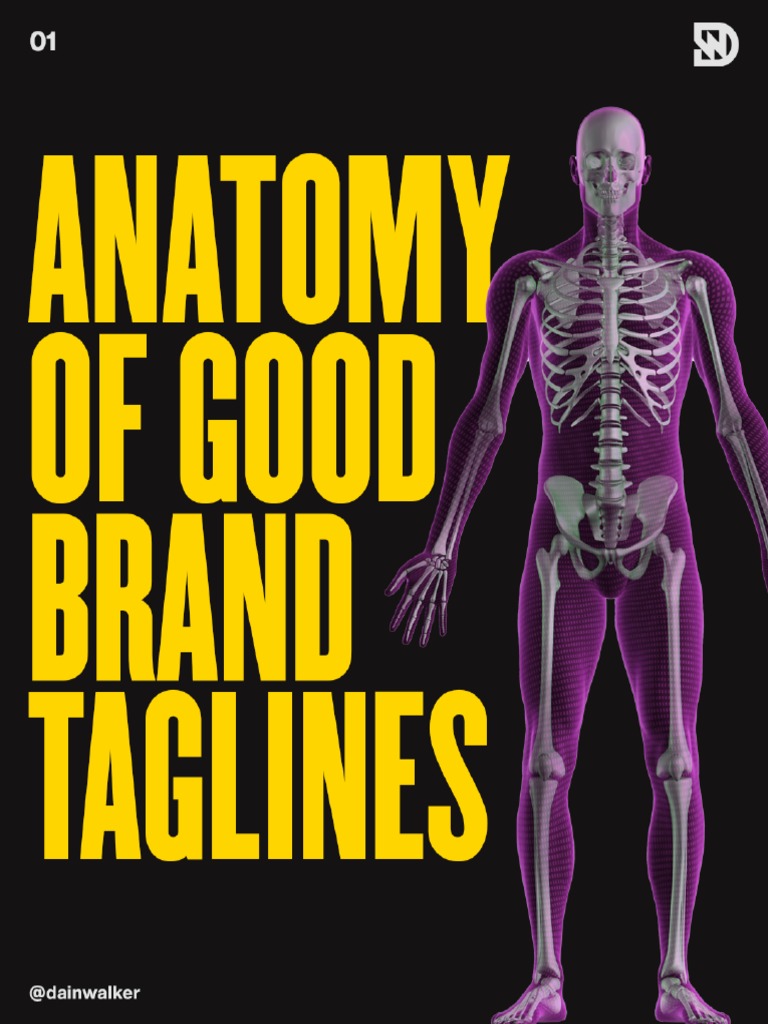 Anatomy of Good Brand Taglines | PDF