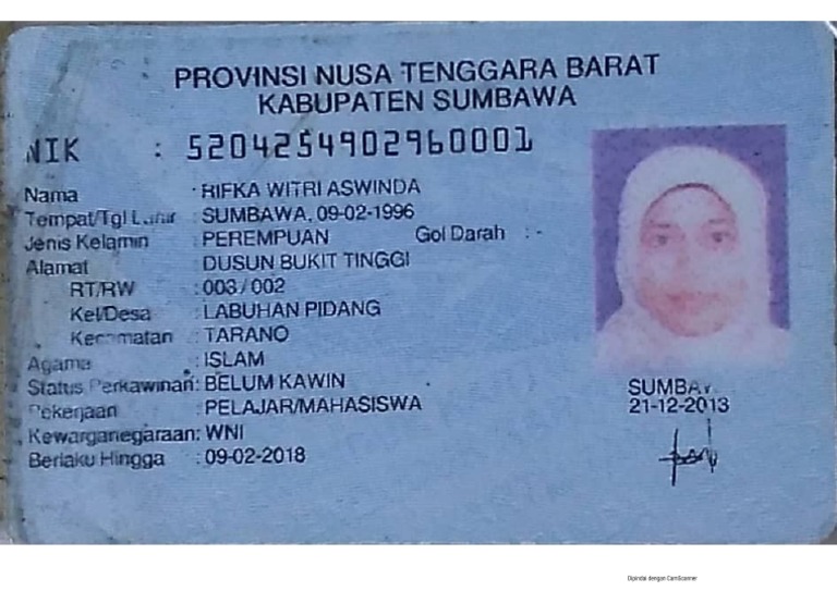 KTP Wiwin (1) KKKJ | PDF