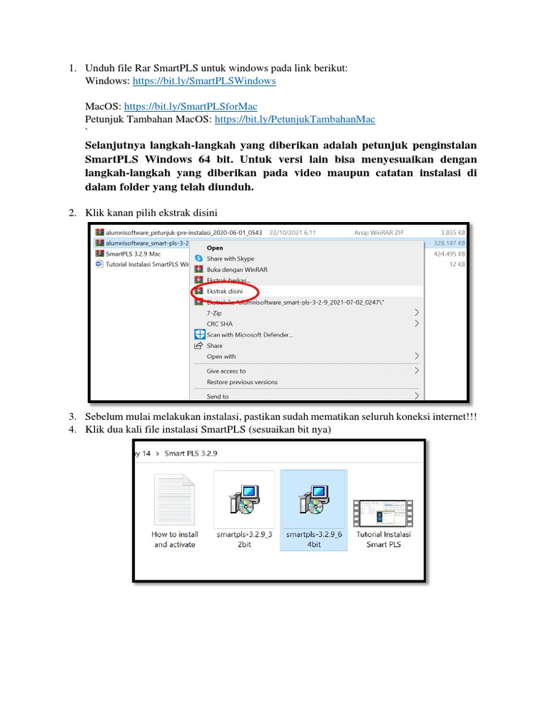Panduan Instalasi SmartPLS 4 | PDF