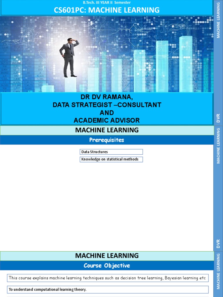 Cs601pc - Machine Learning Unit -2-1 | PDF | Artificial Neural Network | Machine Learning