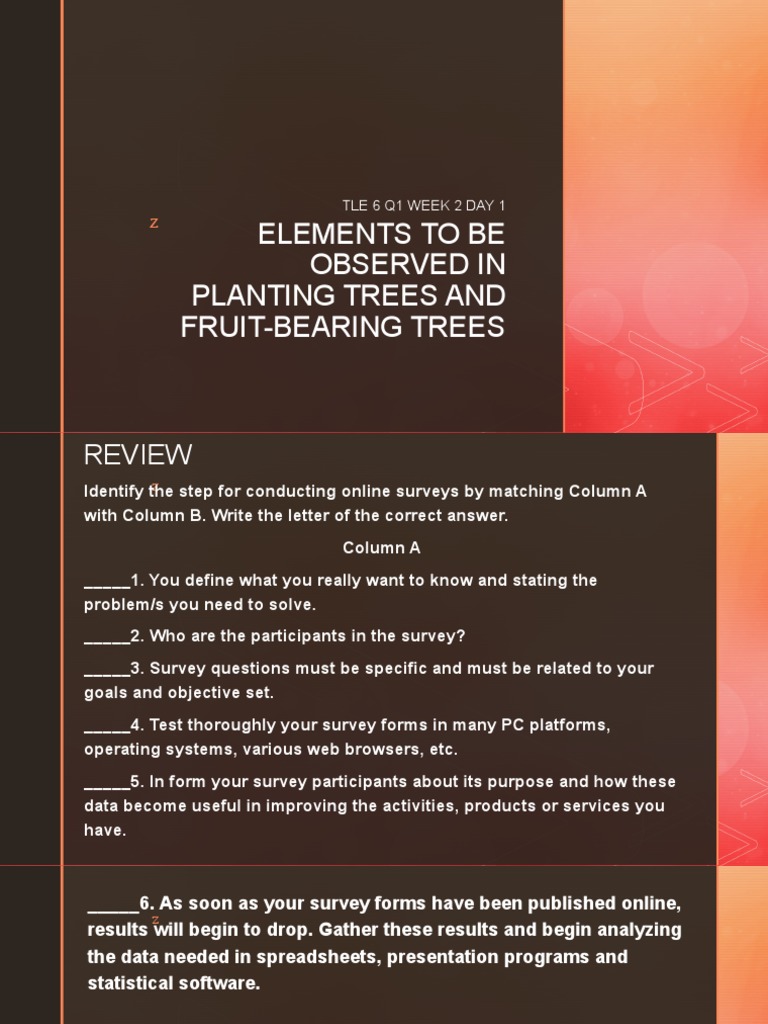 Tle 6 q1 Week 2 Day 1 | PDF | Seed | Seedling