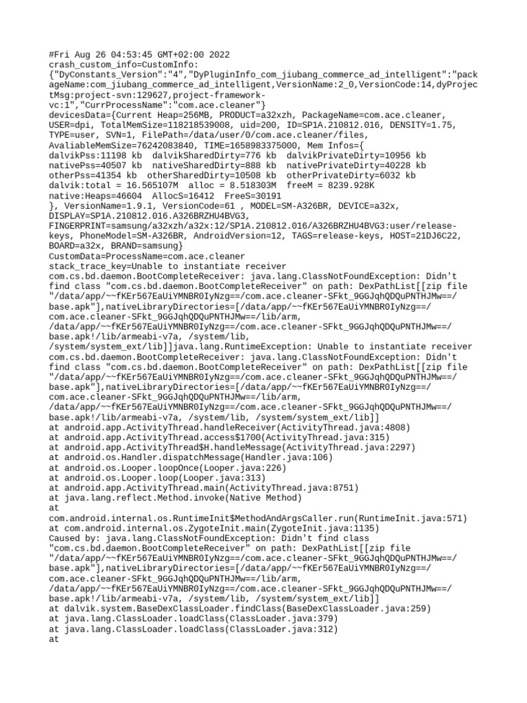 Stack-1661482425419 STK | PDF | Java (Programming Language) | Alphabet Inc.