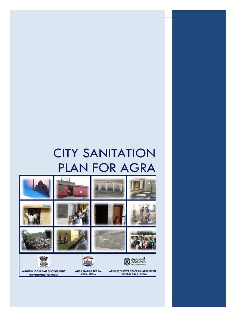 City Sanitation Plan Pdf Sanitation Sewage Treatment
