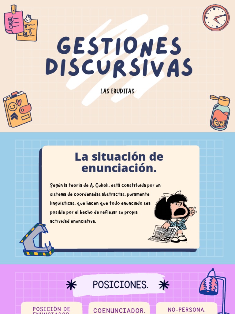 Gestiones Discursivas | PDF | Hablar en público | Comunicación