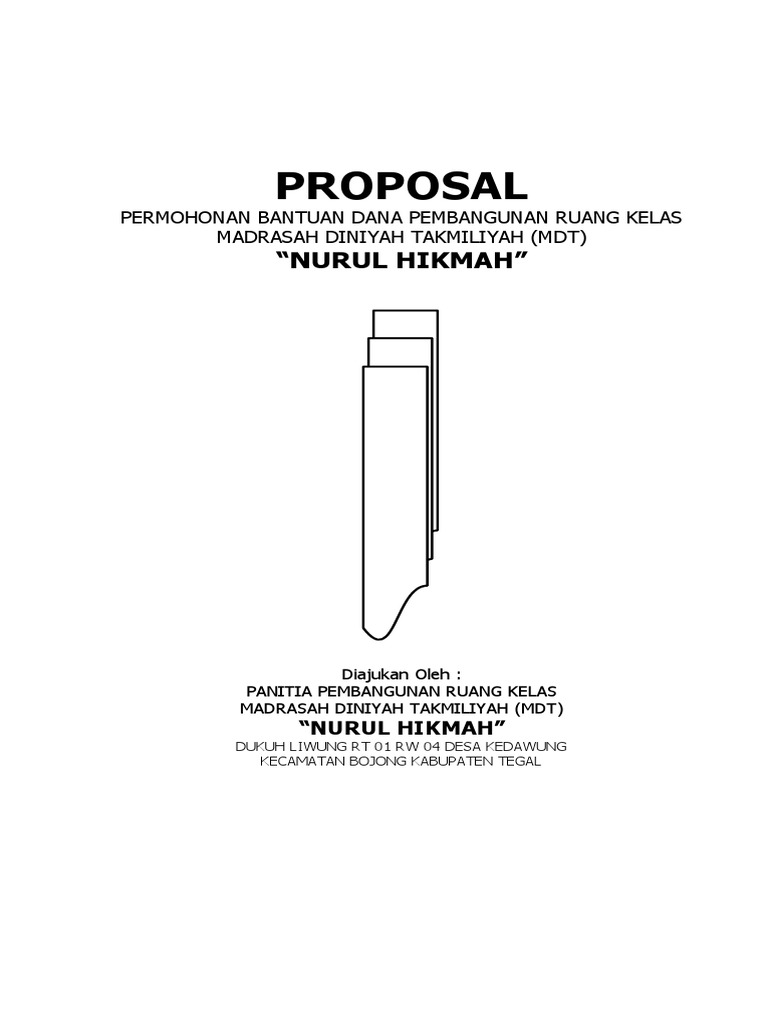 Proposal MDT Nurul Hikmah | PDF