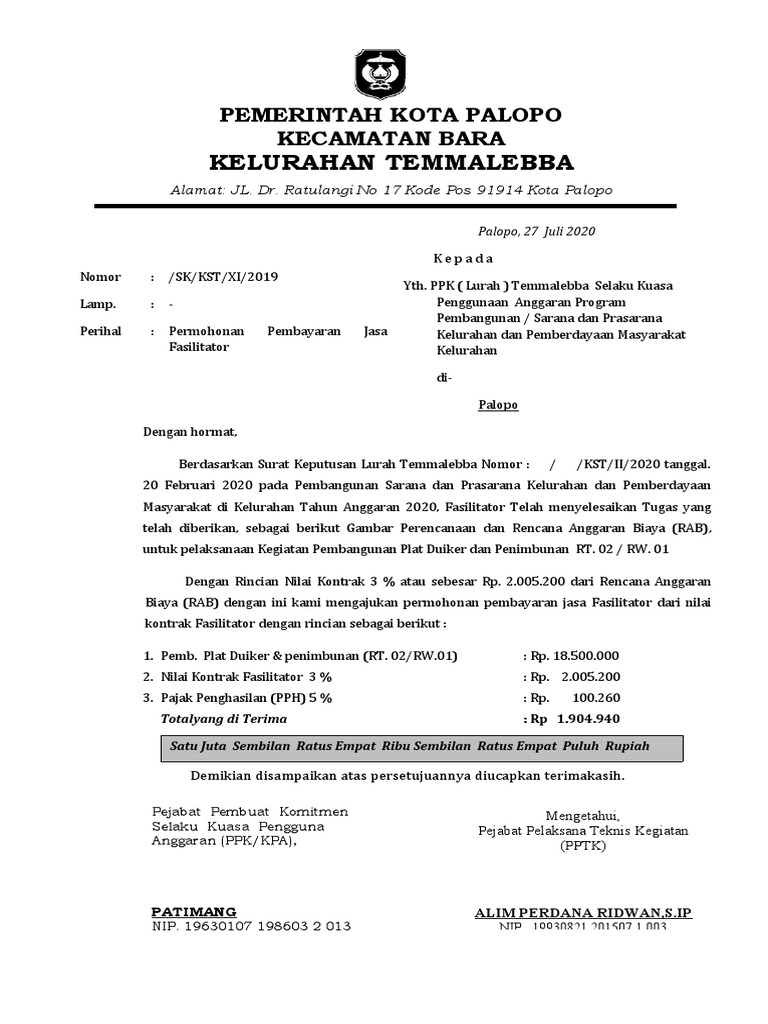 Surat PPD Plat Dekker - 2 | PDF