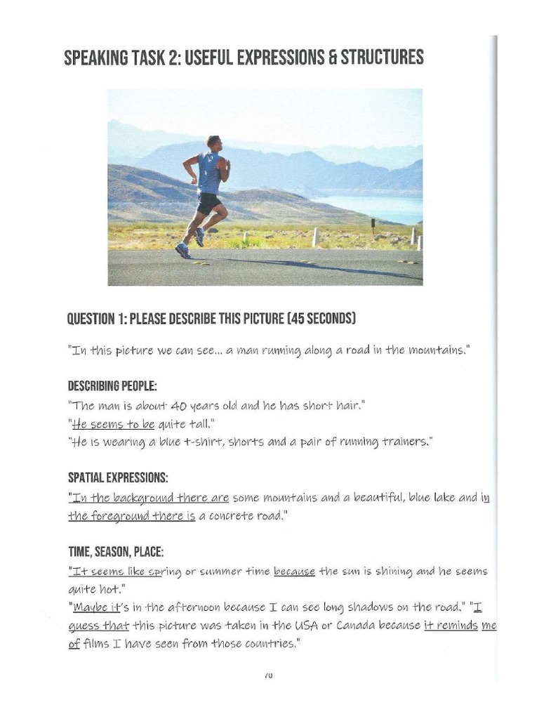 Aptis Speaking Notes - Part 2 | PDF