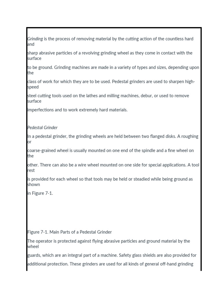 Grinding | PDF | Computers | Technology & Engineering