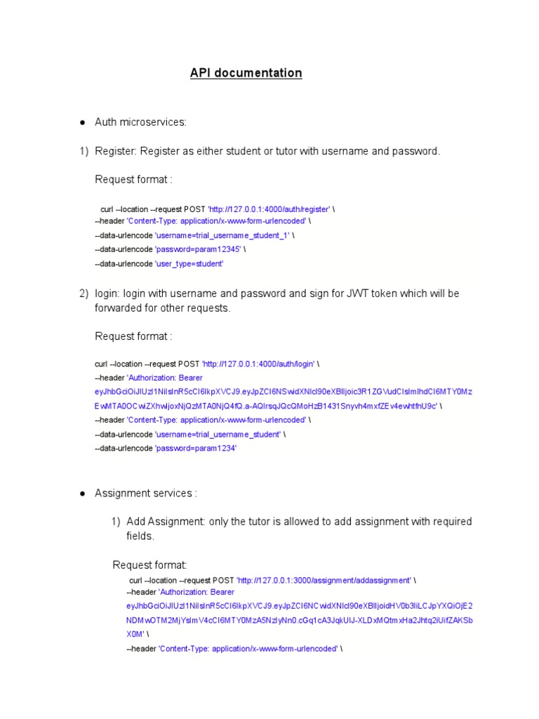 API Documentation | PDF | Cyberspace | Software Development