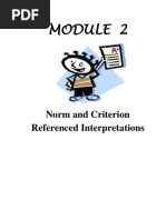 Norm Referenced and Criterion Referenced Grading System | PDF | Test ...