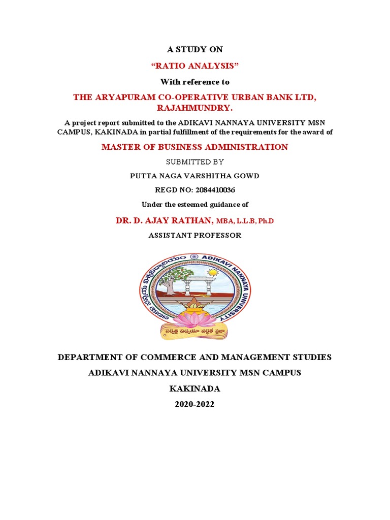 Project Varshitha | PDF | Cooperative | Banks