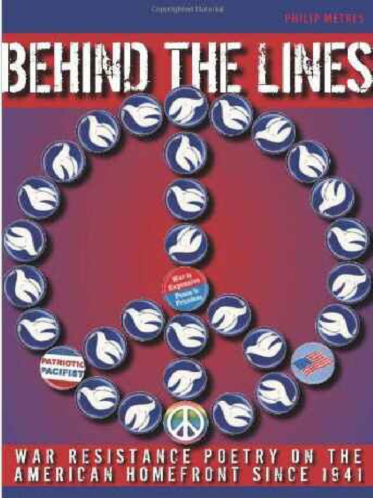 Behind The Lines - War Resistance Poetry On The American Homefront ...