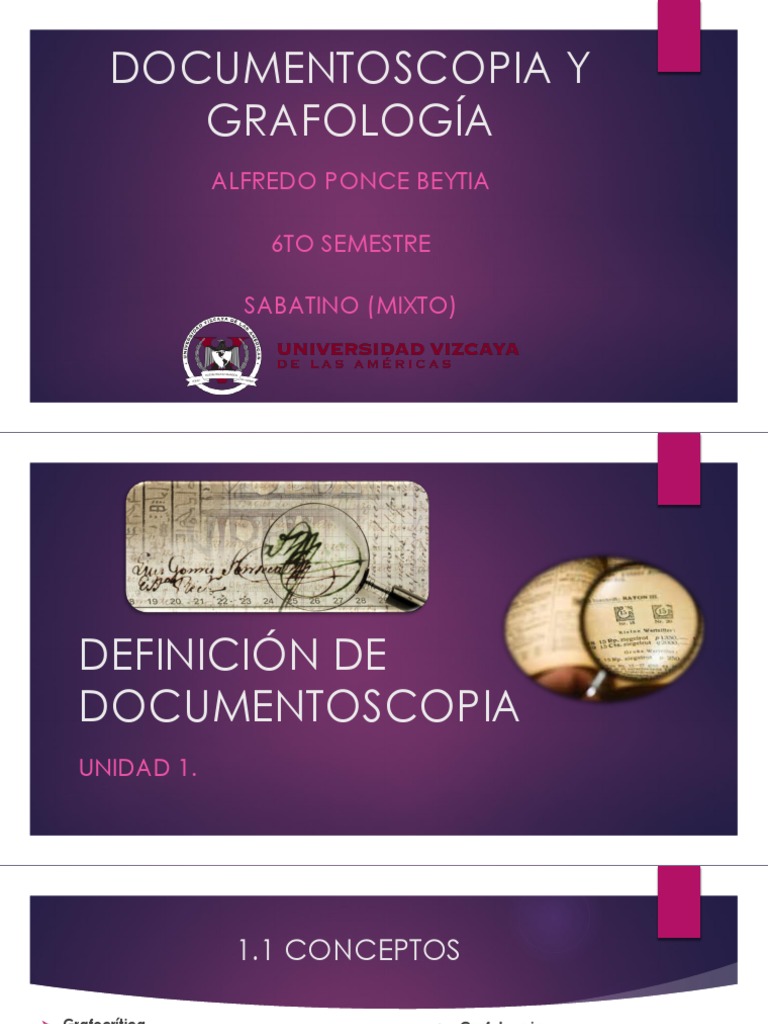 Documentoscopia Unidad 1 - 6. Alfredo Ponce | PDF | Impresión | Papel