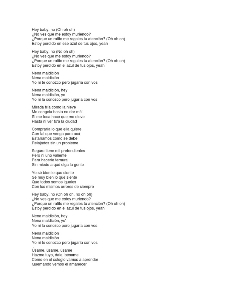Hey Baby | PDF