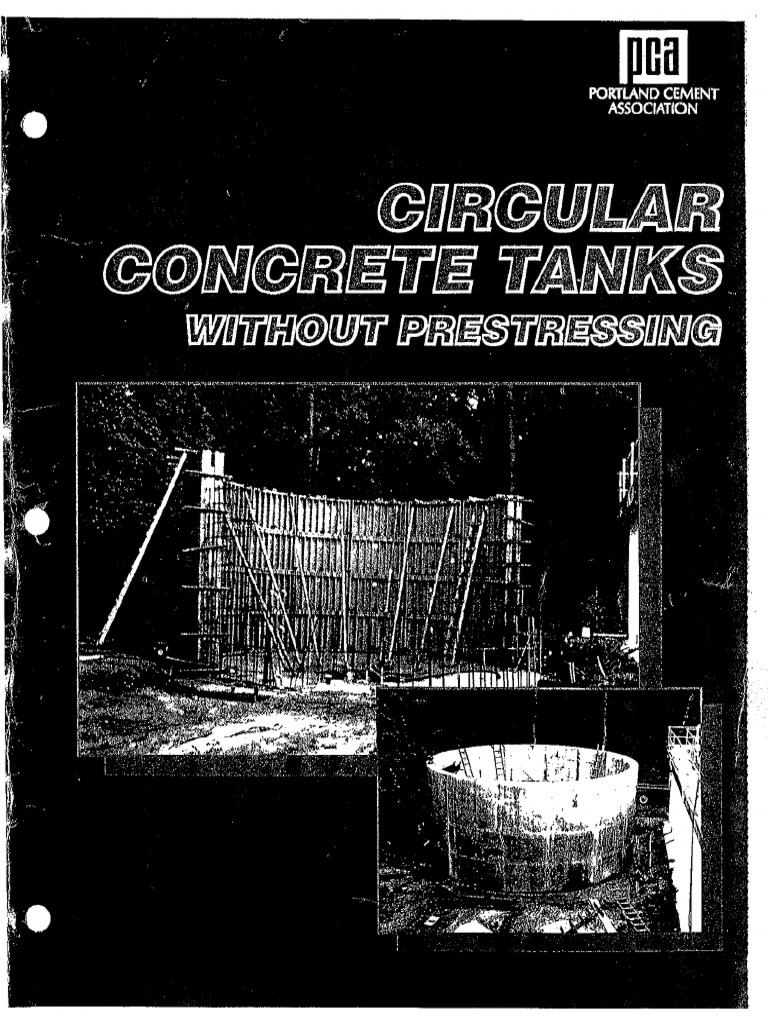 Circular Tank Design | PDF