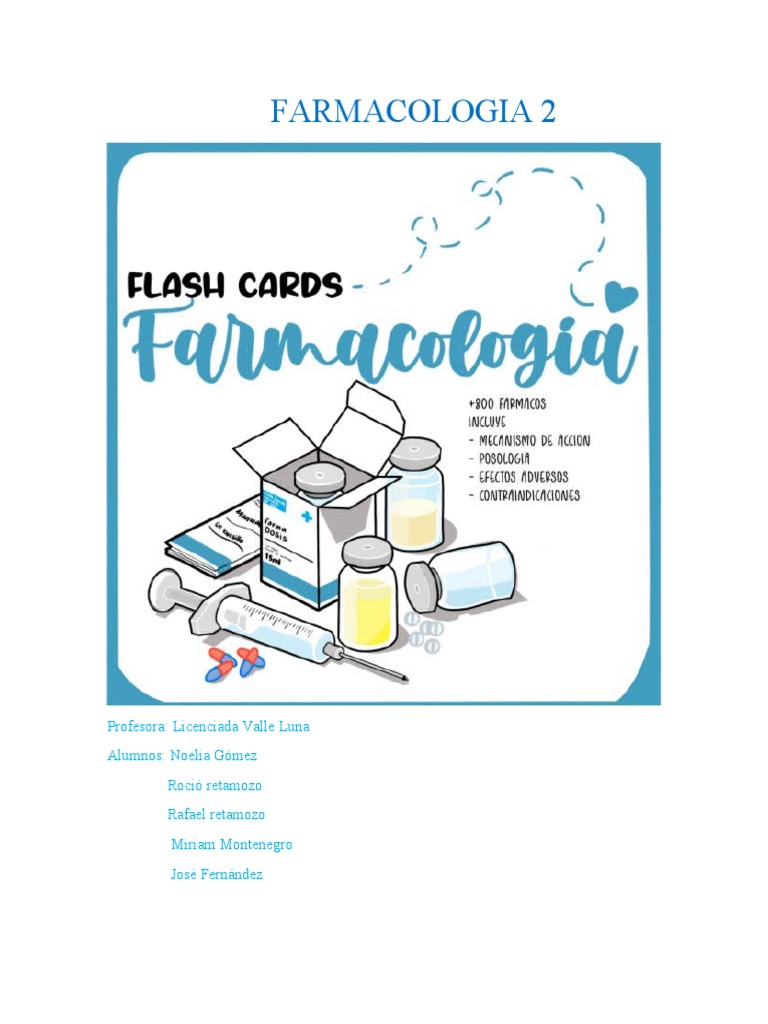 Fin de Farmaco | PDF | Medicamentos con receta | Farmacología