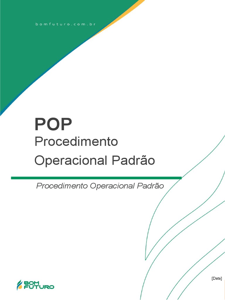 POP - 01 PROCEDIMENTO OPERACIONAL PADRÃO | PDF | Business