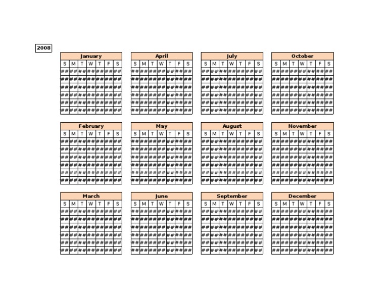 Printable Calendar 2011 | PDF