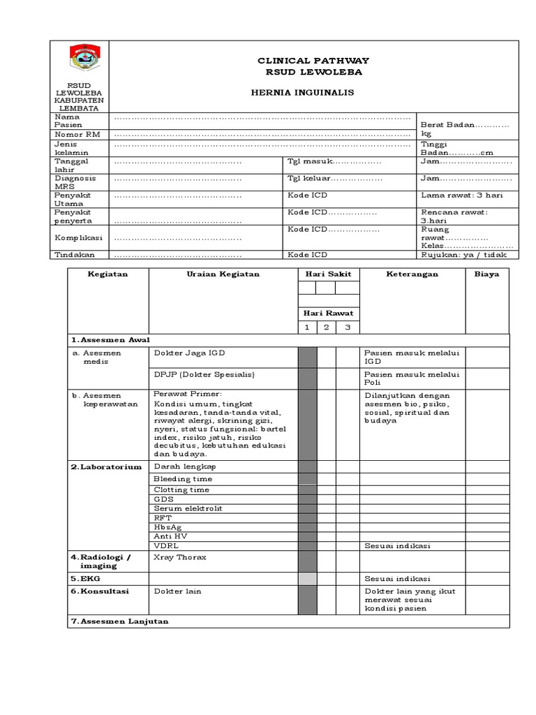 CP Hernia Inguinalis | PDF | Sains & Matematika