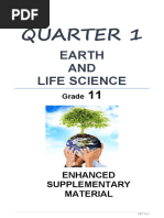 Earth and Life Science: Quarter 1 - Module 5 | PDF | Erosion | Sediment