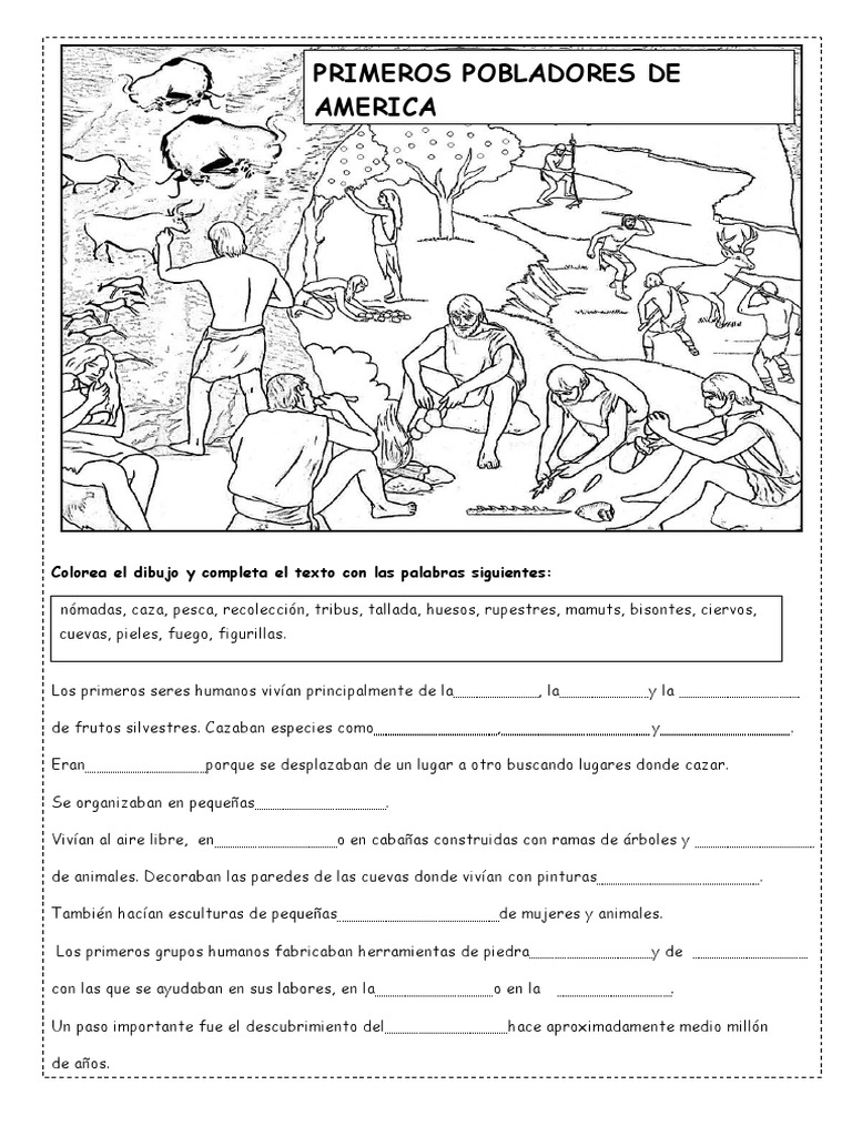 Primeros Pobladores de América | PDF