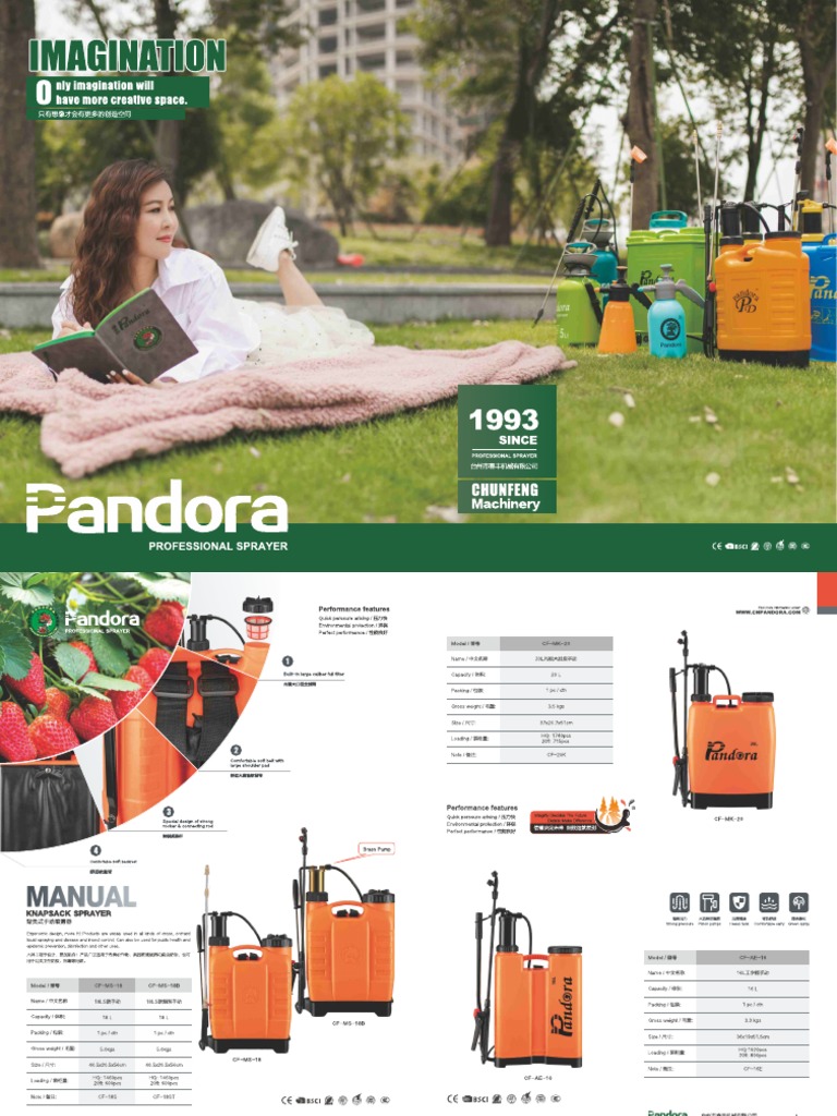 4 Pandora Catalogue (Manual Sprayer) | PDF