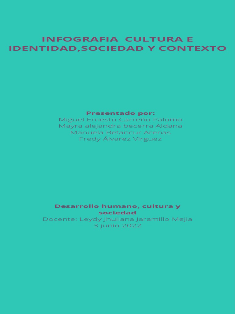 El Ser Humano Un Ser Integral INFOGRAFIA1 | PDF | Sociedad El Ser Humano Un Ser Integral INFOGRAFIA1 | PDF | Sociedad
