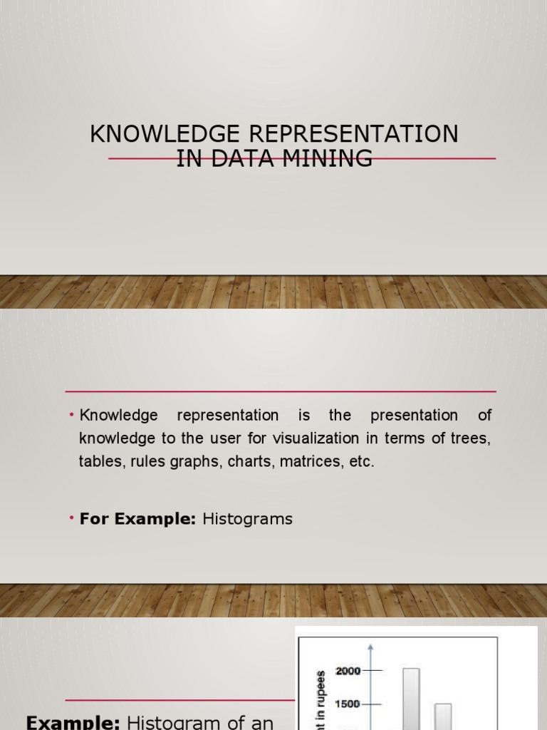 Knowledge Representation In Data Mining Pdf Data Histogram