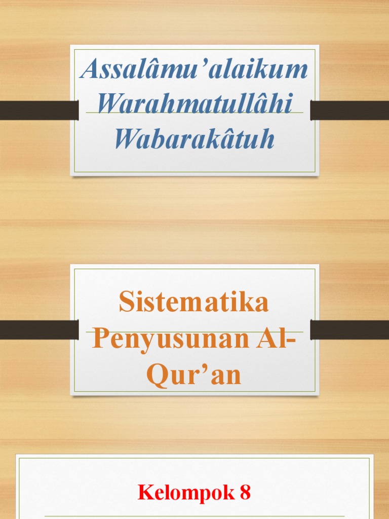 Tarikh Al Quran | PDF