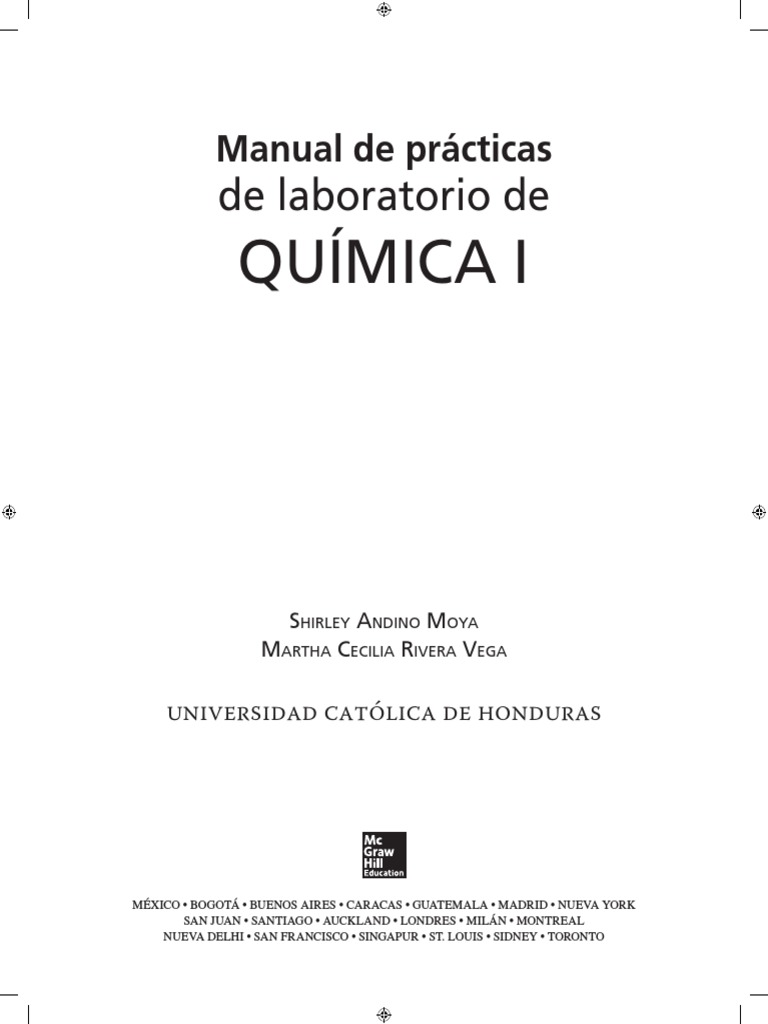 Manual de Lab. QUIMICA GENERAL UNICAH | PDF | Naturaleza | Materiales
