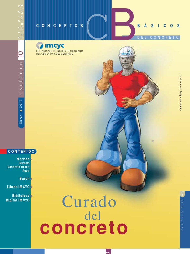 Curado del Concreto: Métodos y Normas | PDF | Cemento | Agua