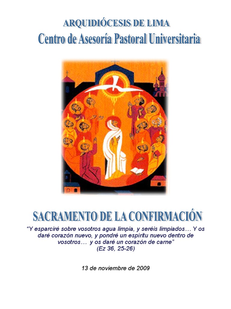 Folleto Confirma | PDF | eucaristía | Confirmación