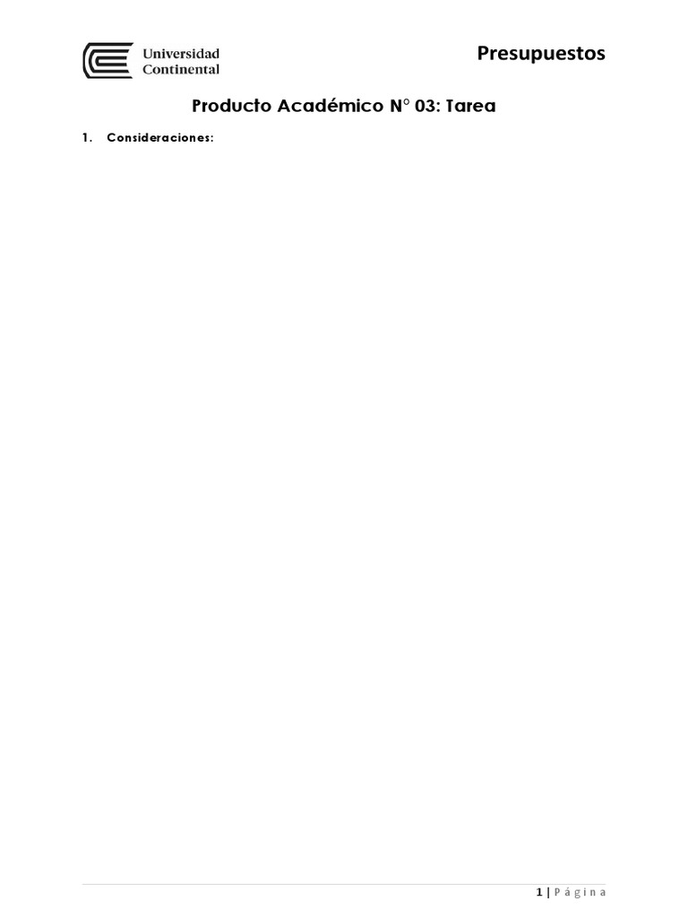 PA3 Tarea | Descargar gratis PDF | Presupuesto | Economias