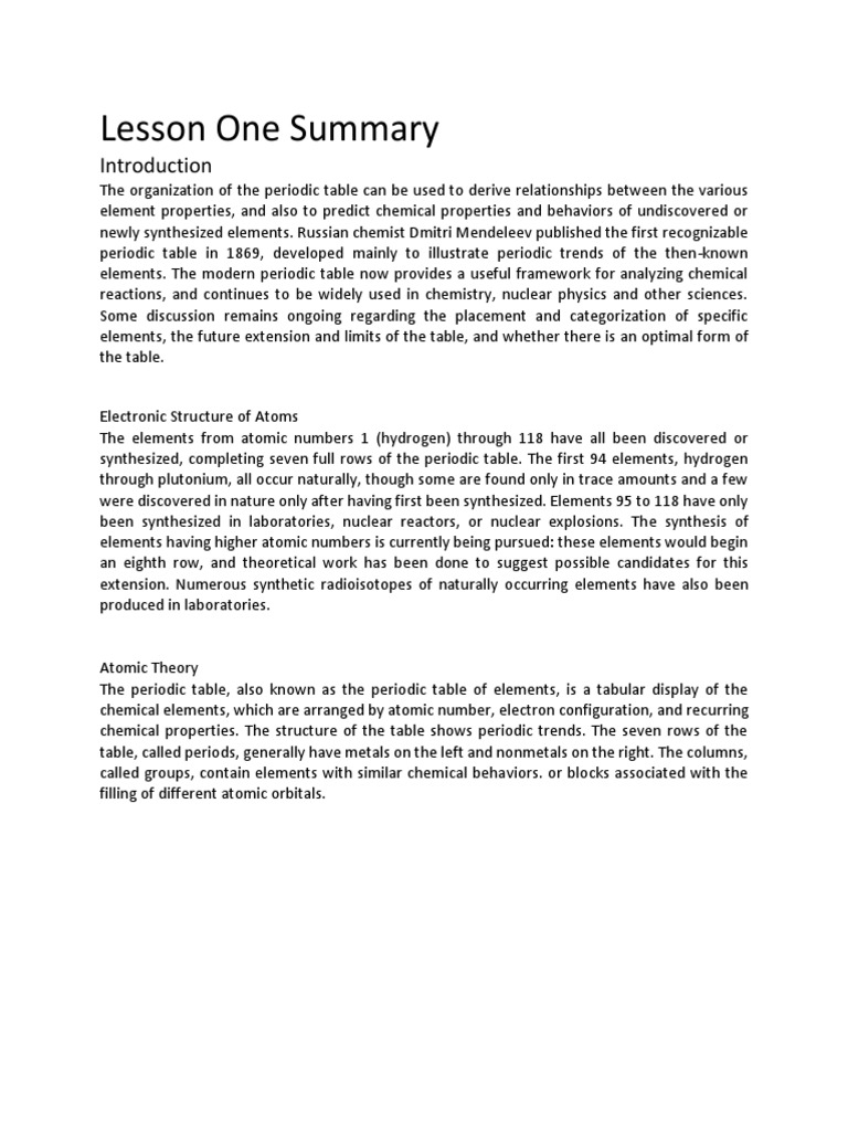 001 Periodic Table Arabic | PDF