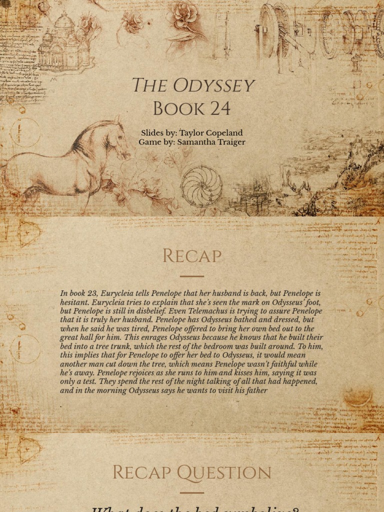 Odysseus Returns Home and Finds Peace | PDF | Penelope | Odysseus