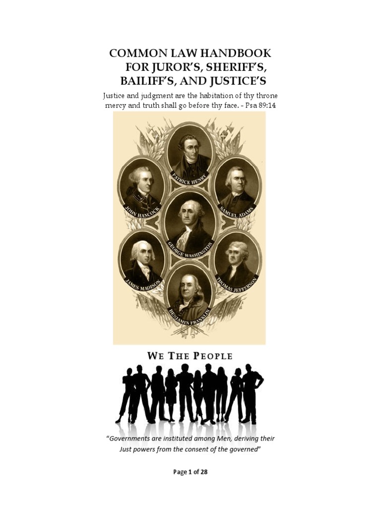 Grand Jury 2 Common Law Handbook | PDF | Indictment | Grand Jury