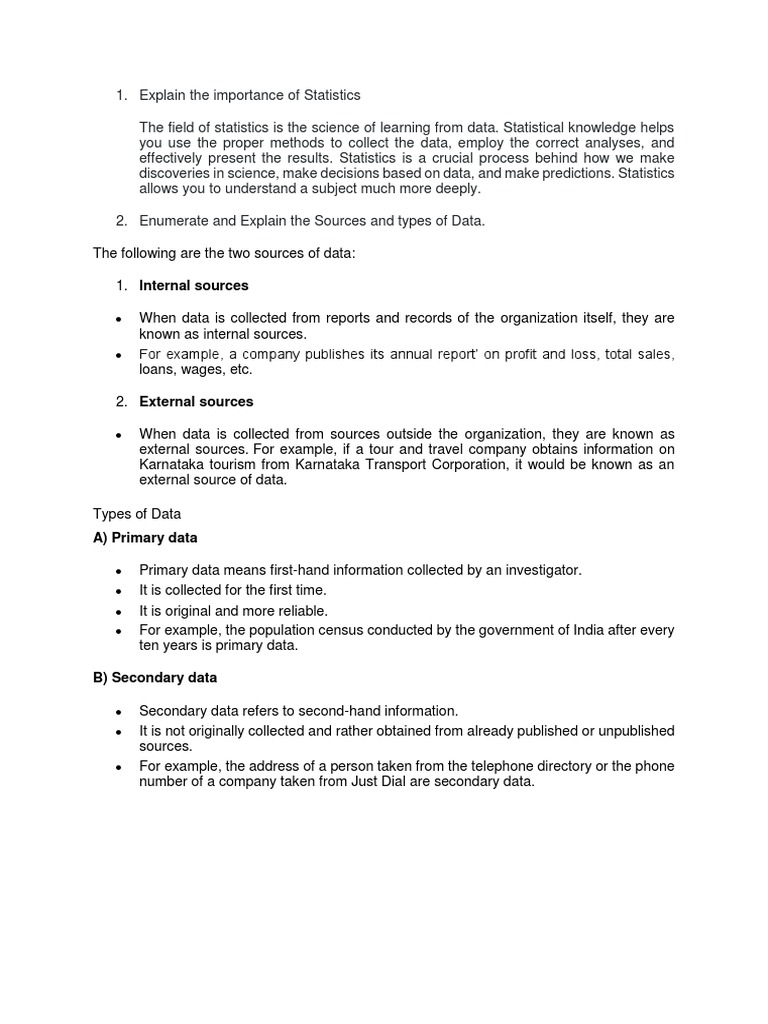 Assignment 01 | PDF | Level Of Measurement | Data Assignment 01 | PDF | Level Of Measurement | Data