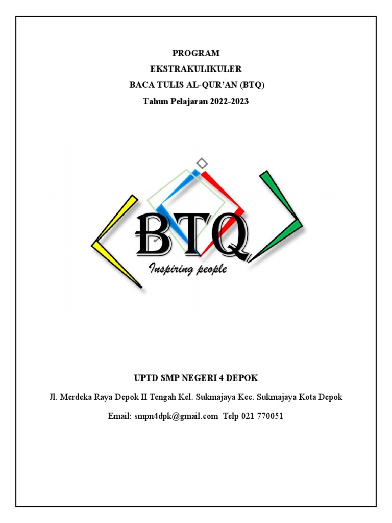 Proker BTQ 2022-2023 | PDF