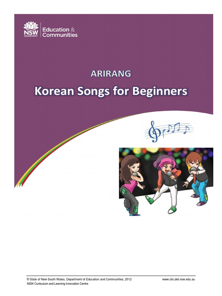 Arirang - Korean Songs For Beginners | PDF