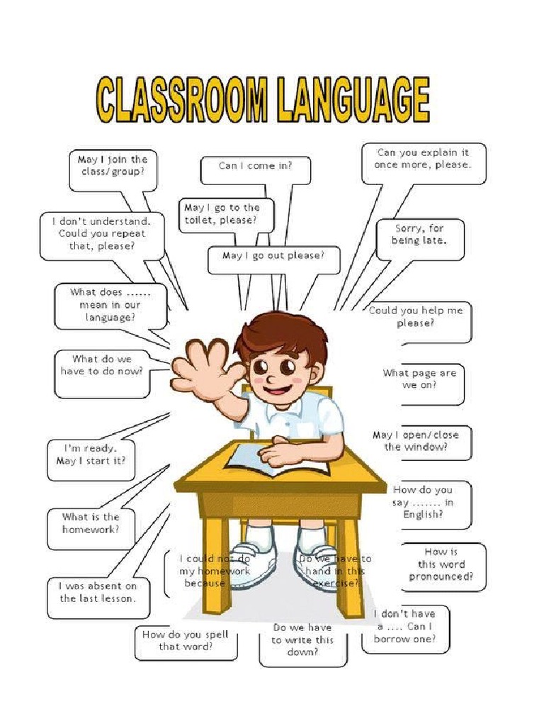 classroom language | PDF