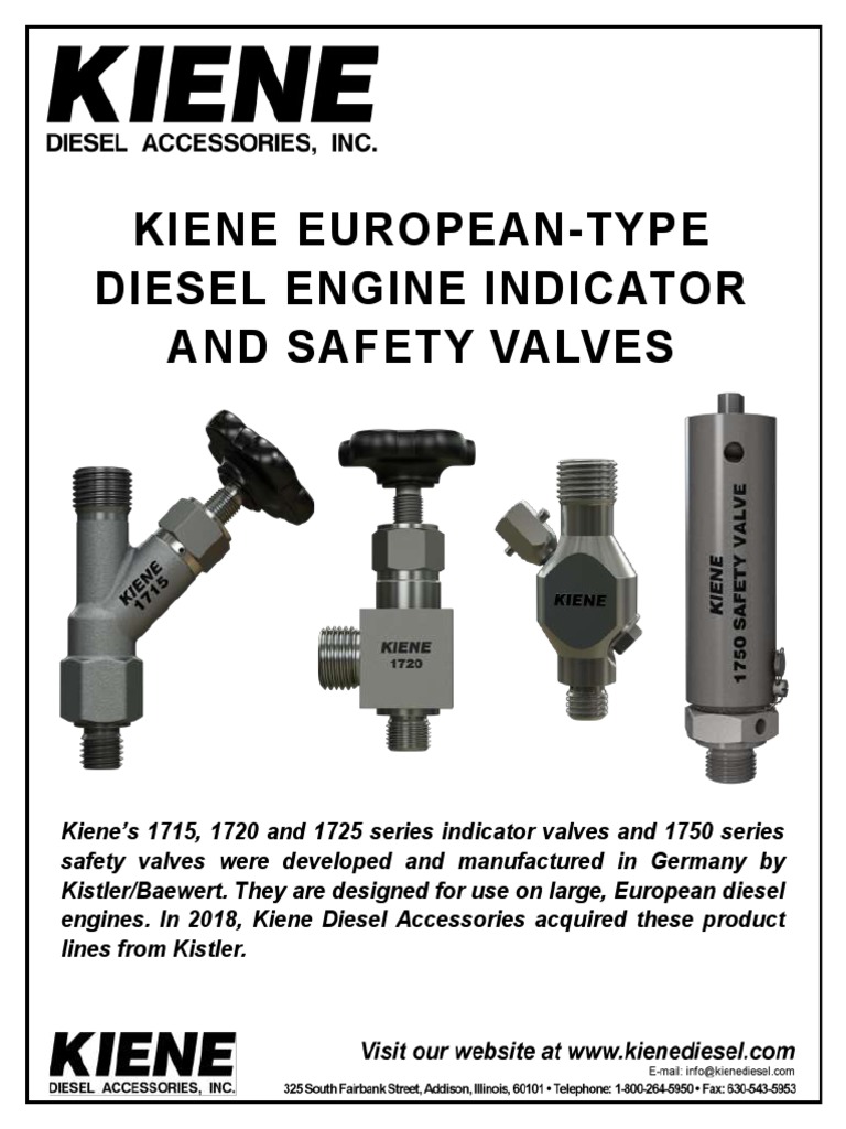 European-Type Indicator Valves | PDF | Valve | Diesel Engine