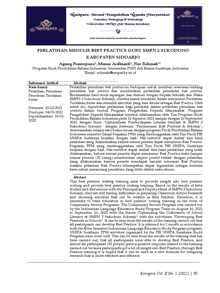 Arifpgsd,+6.+rohmah Unipa+35-41 | PDF