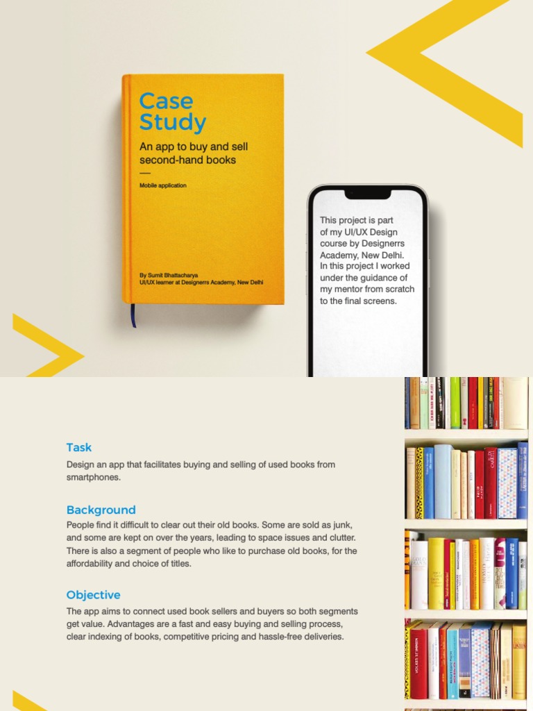 Case Study UIUX Sumit B - Designerrs | Download Free PDF | Mobile App ...