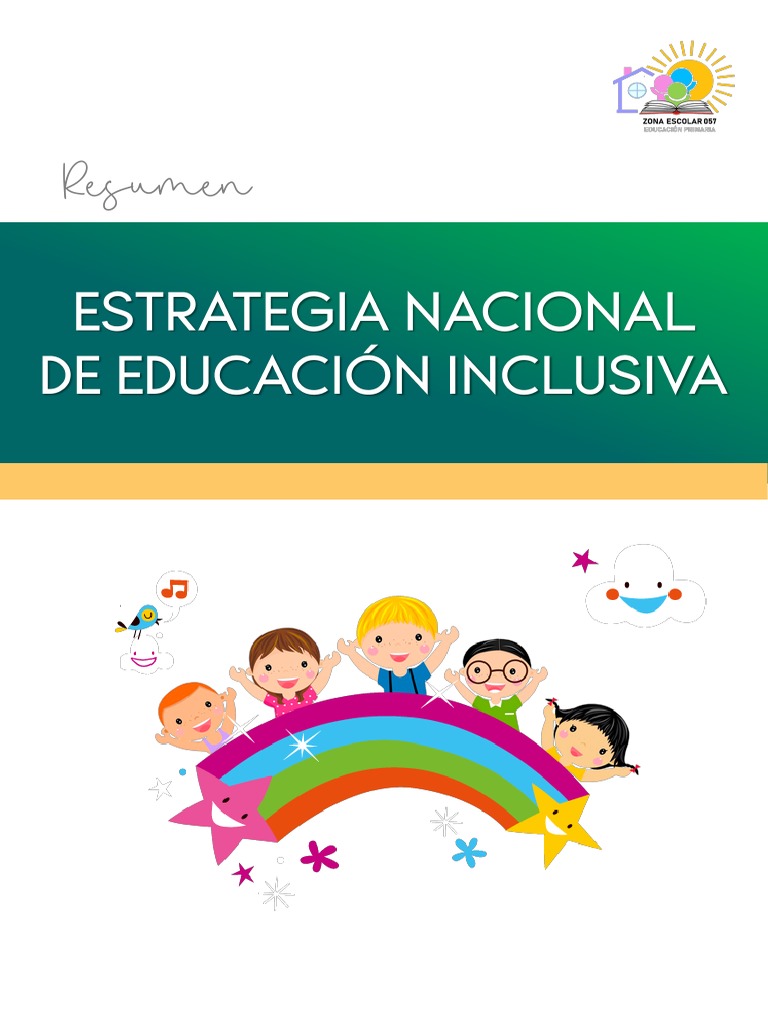 Resumen Enei | PDF | Inclusión (Educación) | Aprendizaje