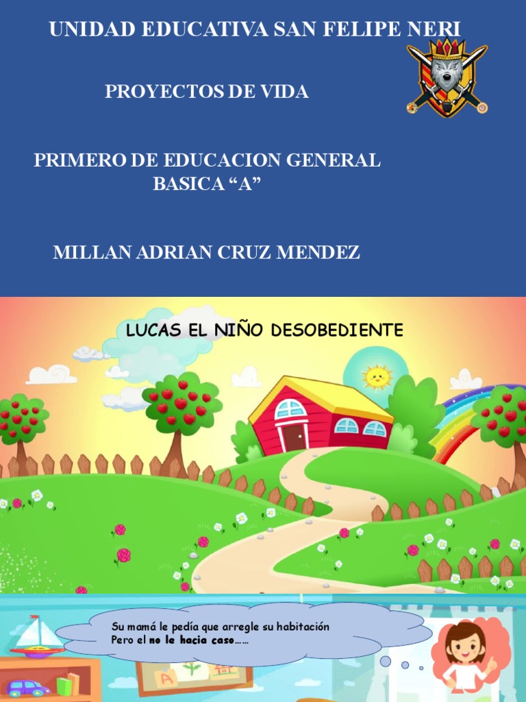 Cuento Del Niño Desobediente | PDF