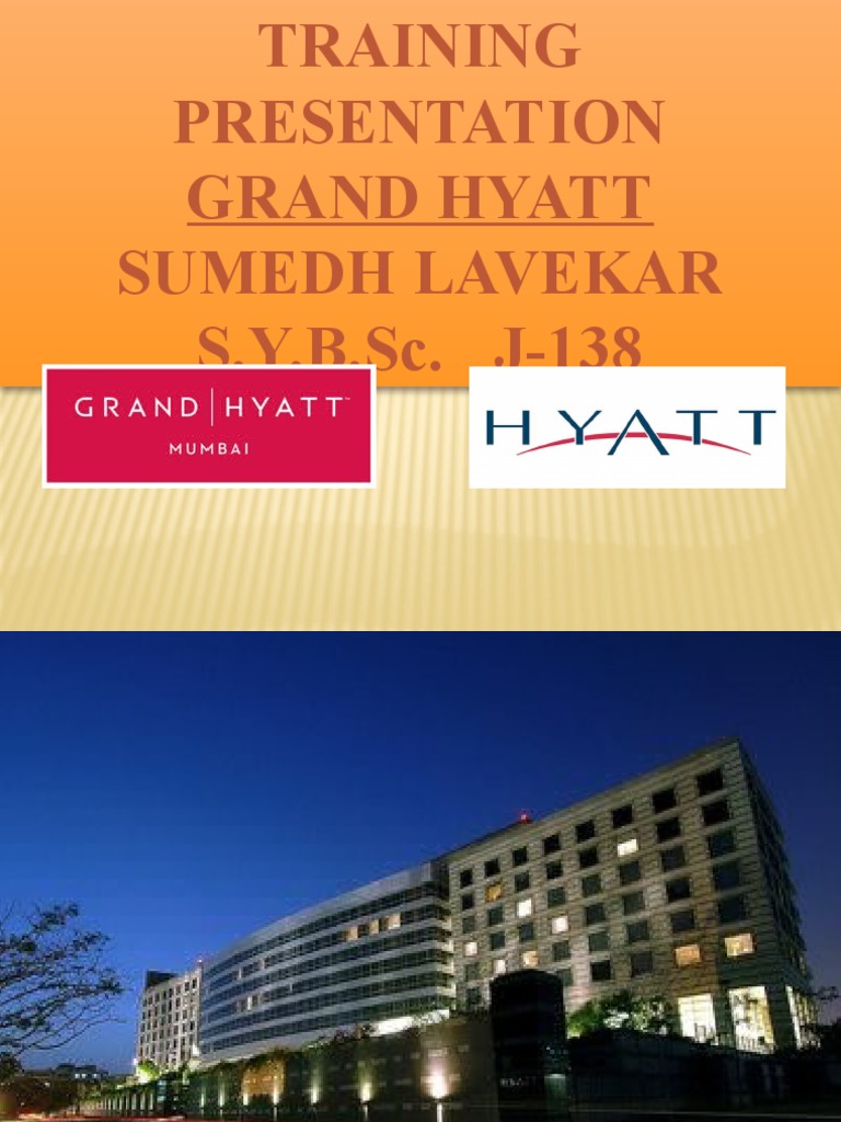 Hyatt 8588166 Powerpoint | PDF