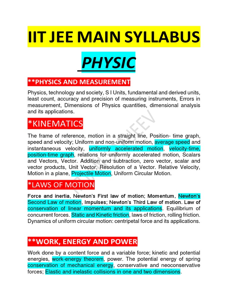 Iit Jee Main Syllabus | PDF | Chemical Bond | Atomic Orbital