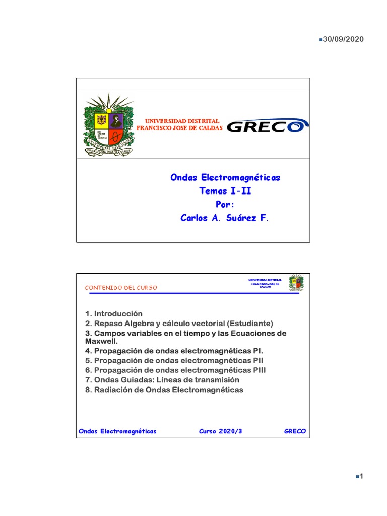 Capítulos I II v3 | PDF | Vector Euclidiano | Electromagnetismo