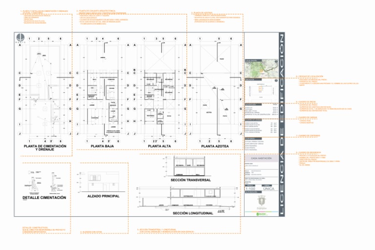 PLANO TIPO LICENCIAS DE EDIFICACION ZAPOPAN | PDF